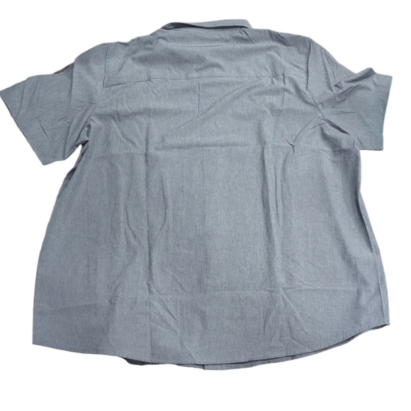 Gerry Weber | Shirts | New Bluegrey Gerry Woven Camp Button Down Shirt ...